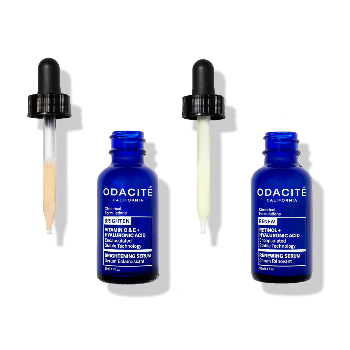 Bounce Back Power Duo | Vitamin C + Retinol | Odacité